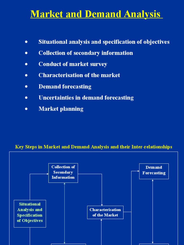 05 Market and Demand Analysis | PDF | Demand | Forecasting