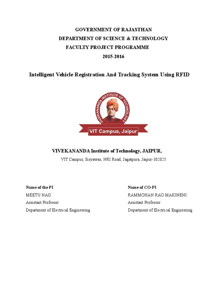 form A & B For DST | Science And Technology | Science