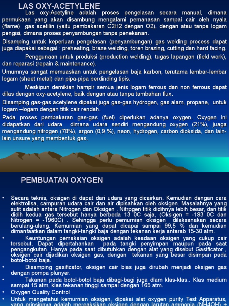 Las Oxy - Acetylene | PDF
