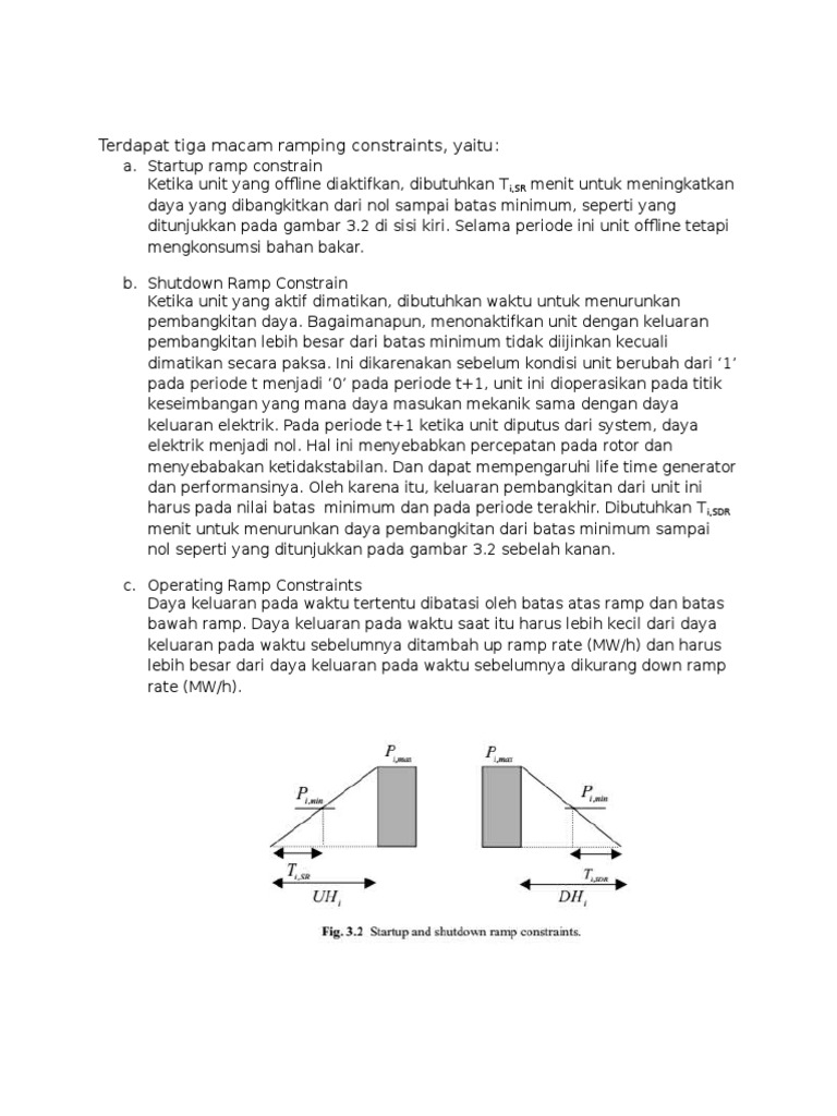 Terdapat Tiga Macam Ramping Constraints | PDF