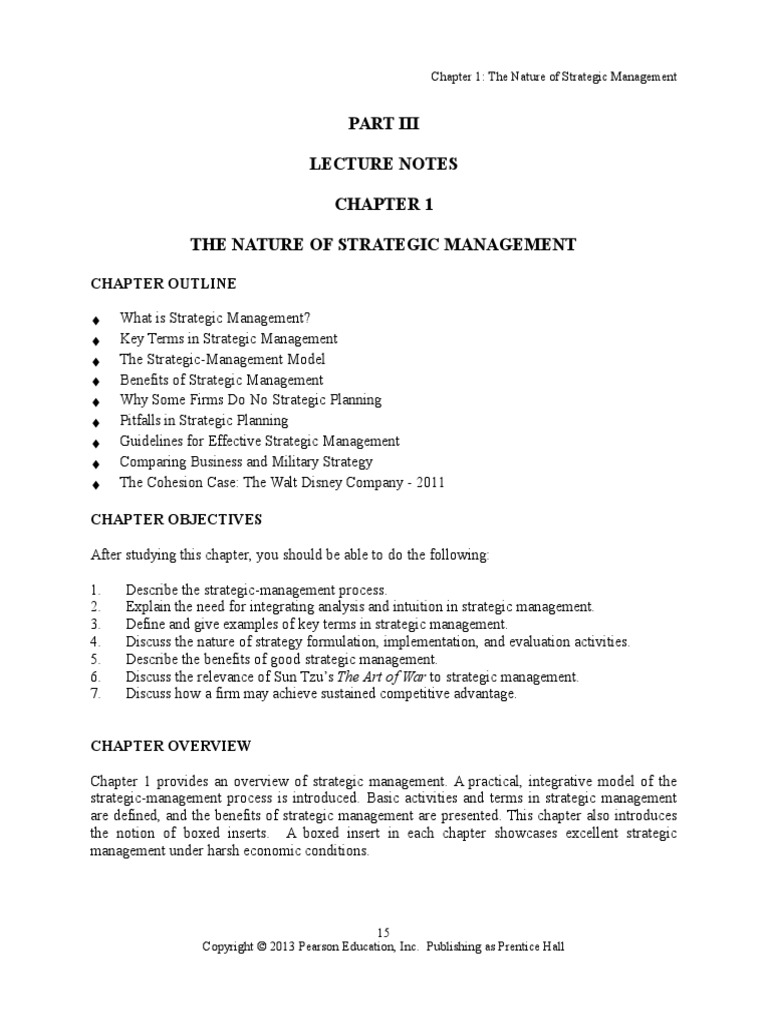 Strategic Management A Competitive Advantage Approach 14th Edition ...