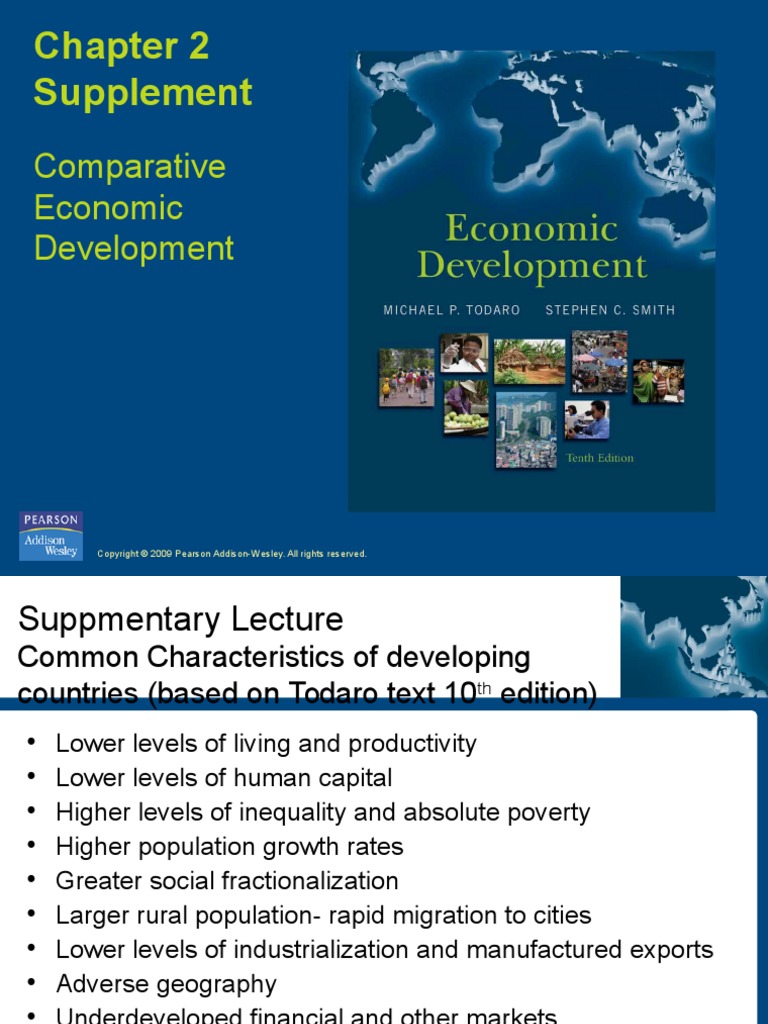 Supplement: Comparative Economic Development | PDF