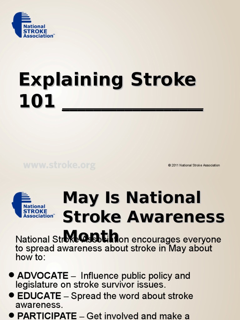 Explaining Stroke | Stroke | Medical Emergencies