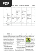 Grade 1 Environmental Activities | PDF