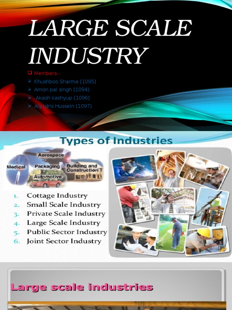 Large Scale Industry | PDF