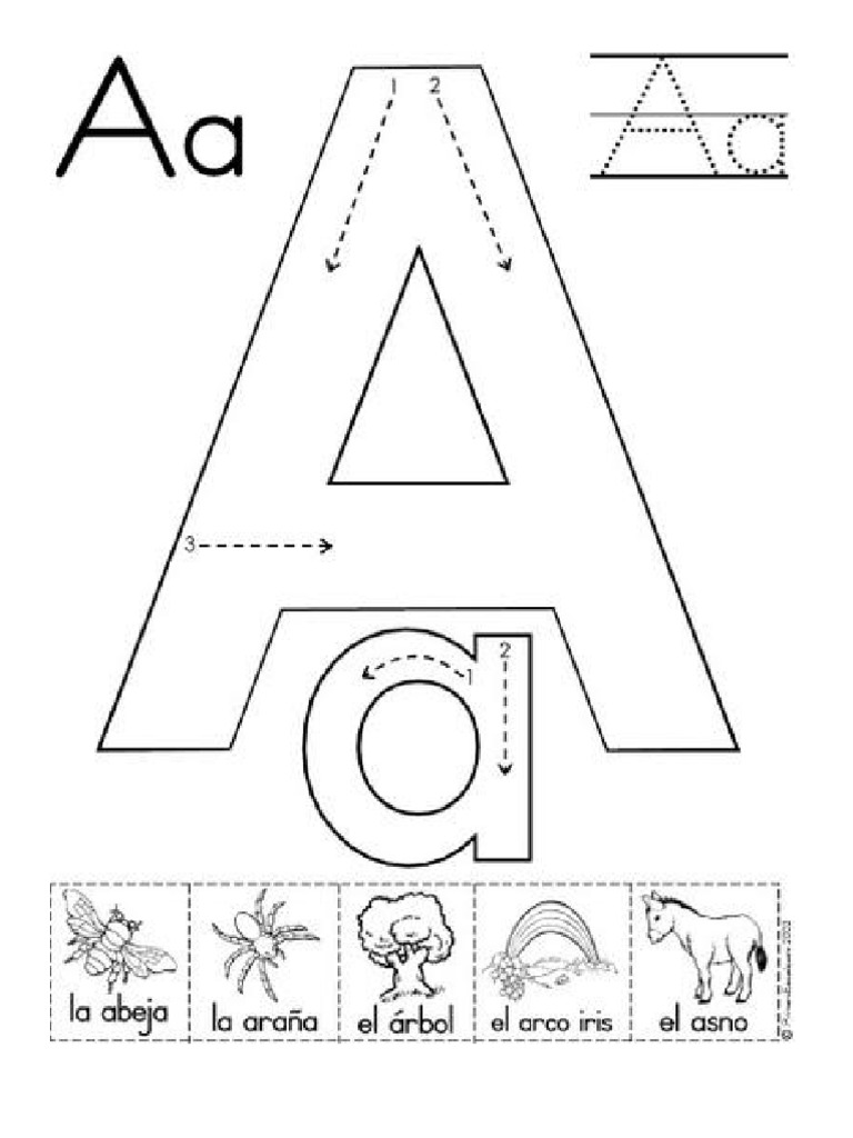 Alfabeto Guiado | PDF