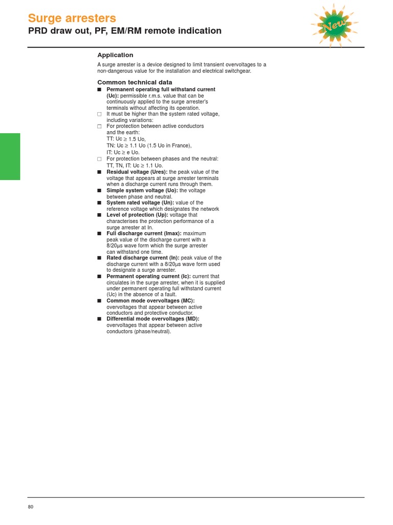 Merlin Gerin PRD - Datasheet | PDF | Alternating Current | Cable
