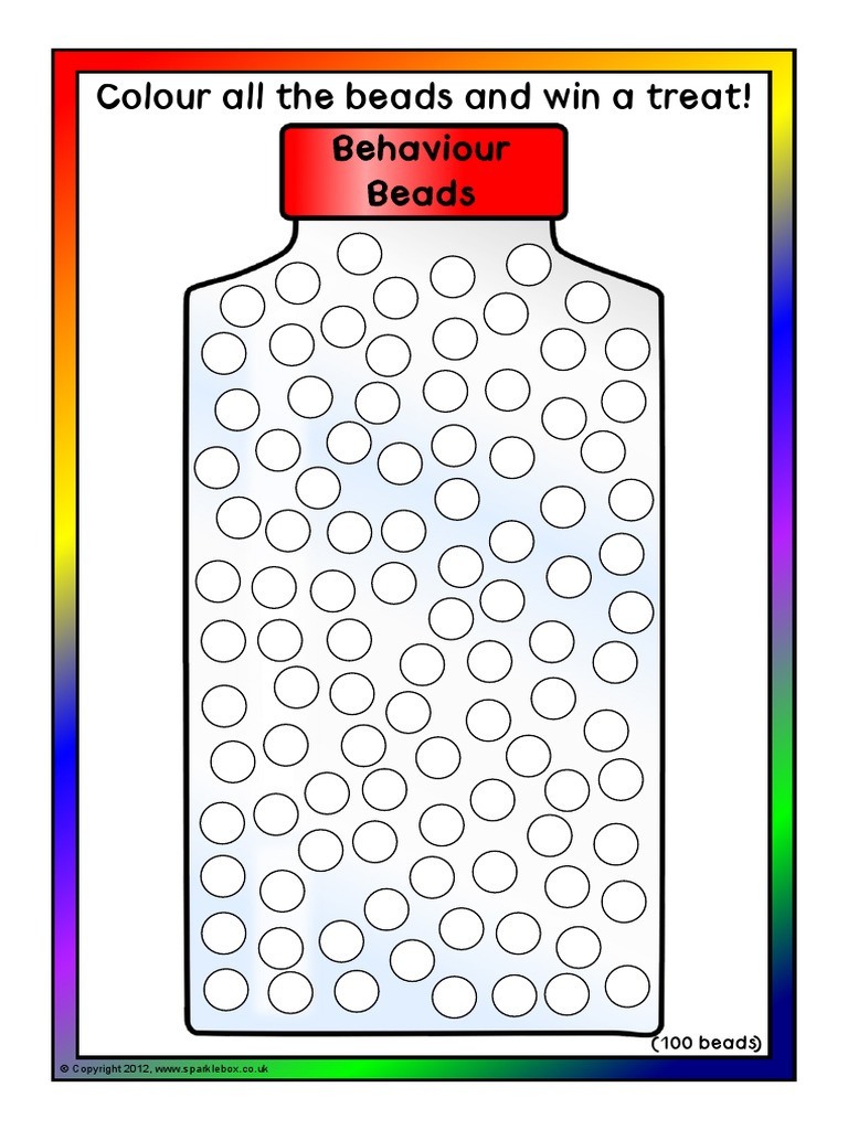 Behaviour Beads Chart | PDF