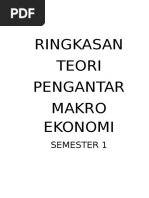 Sadono Sukirno MAkro Ekonomi Edisi Ketiga. Intro PDF | PDF