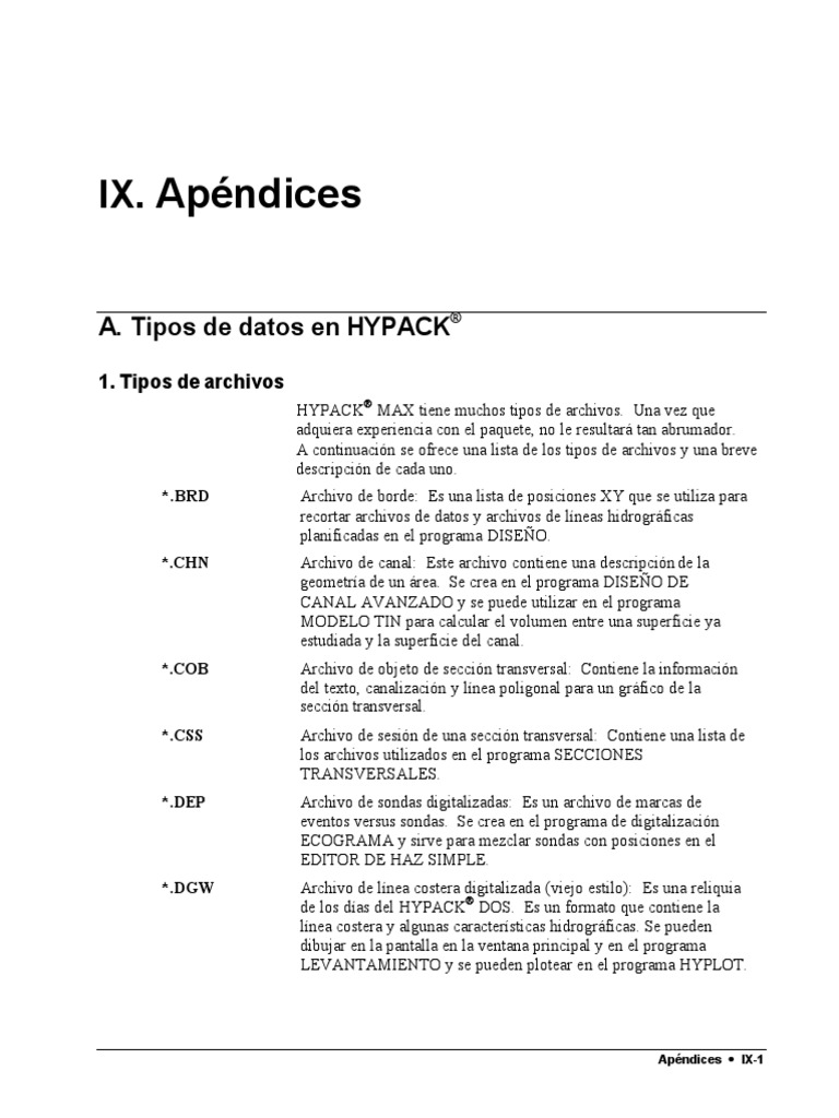 Hypack Max | PDF | Física Aplicada e Interdisciplinaria | Science