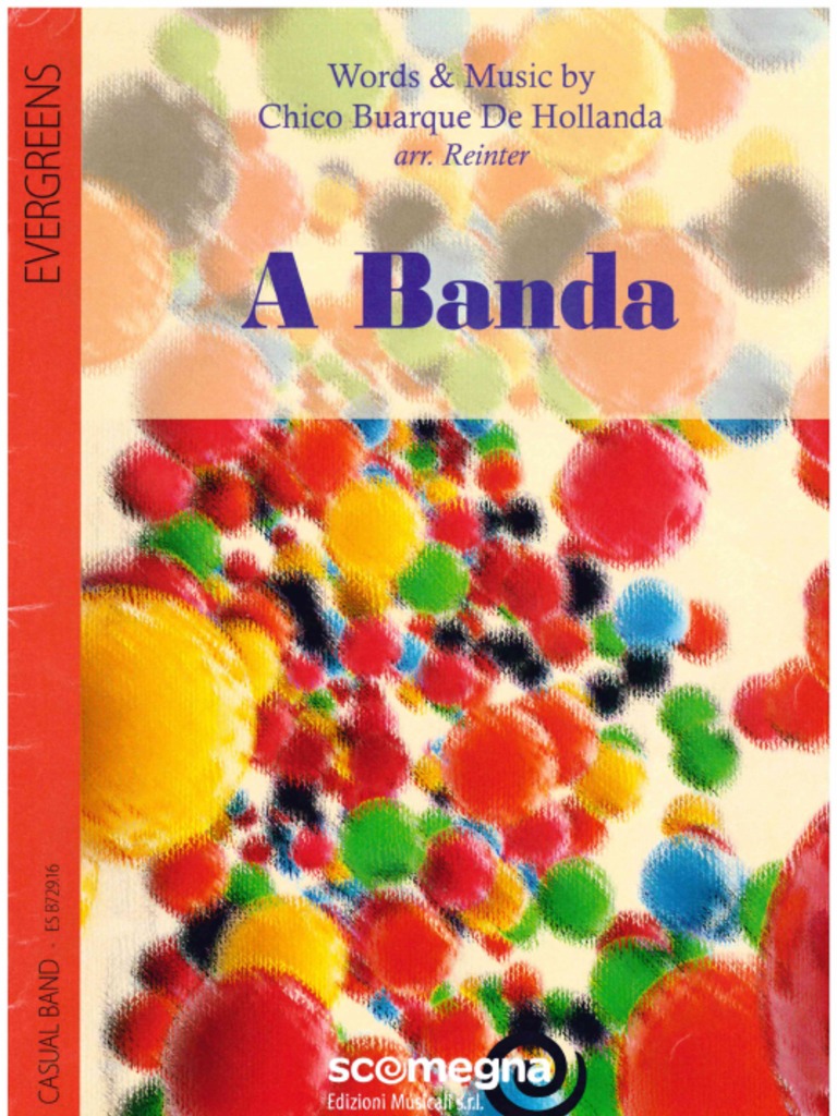 A BANDA Partitura | PDF | Entretenimento (geral)
