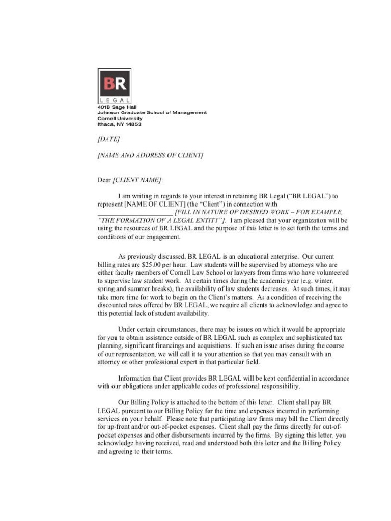 Client Engagement Acceptance Form | PDF