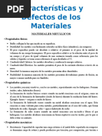 Tipos de Defectos Estructurales en Materiales | PDF | Dislocación | Cristal