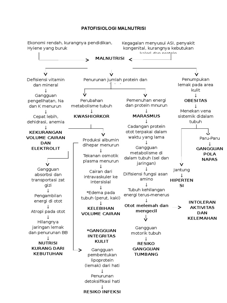 PATOFISIOLOGI MALNUTRISI