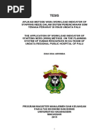 Rumus Perhitungan WISN Tenaga Kerja | PDF