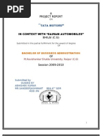 Internship Report On Bajaj Auto LTD | PDF | Business | Economies