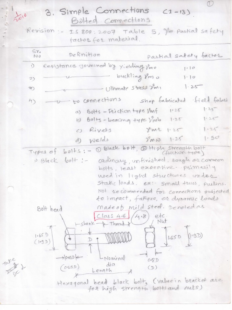 3 Simple Connections 1-13 | PDF