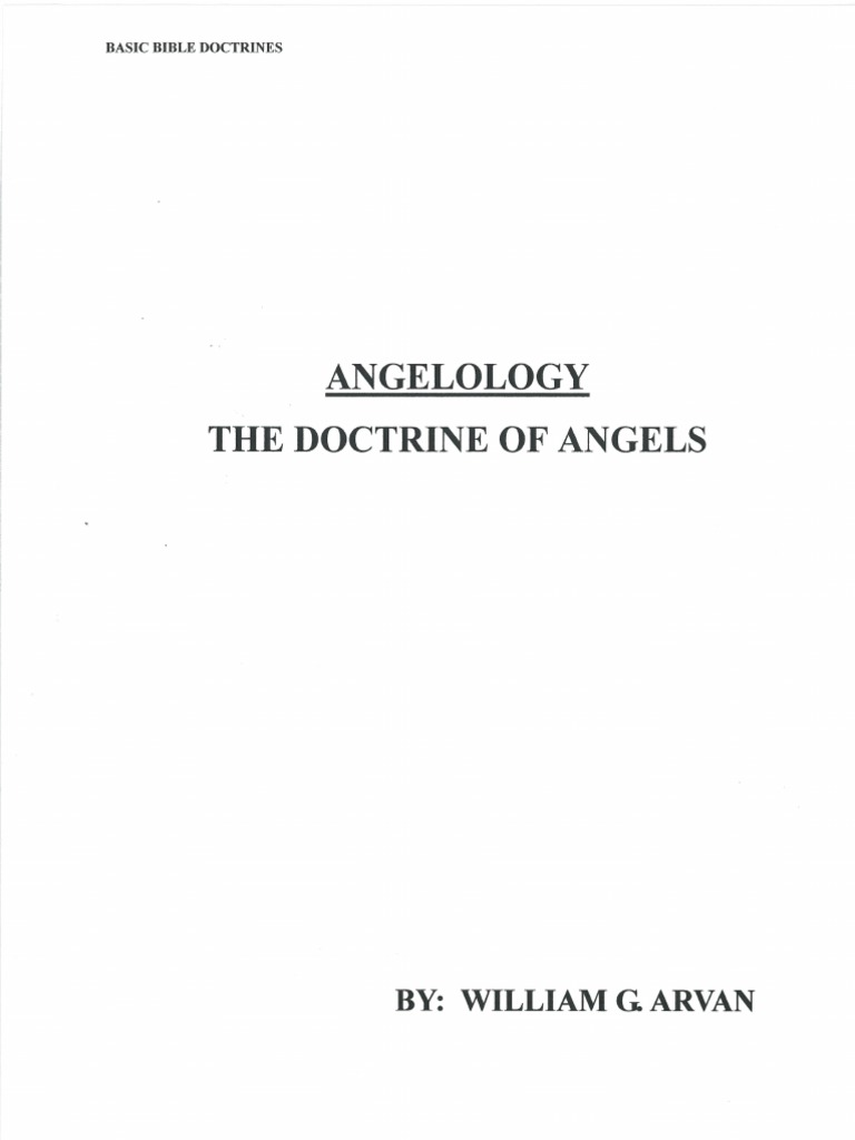 7 Basic Bible Doctrines-Angels | PDF