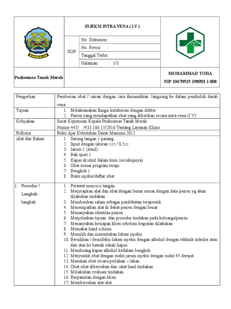 SOP INJEKSI IV.docx
