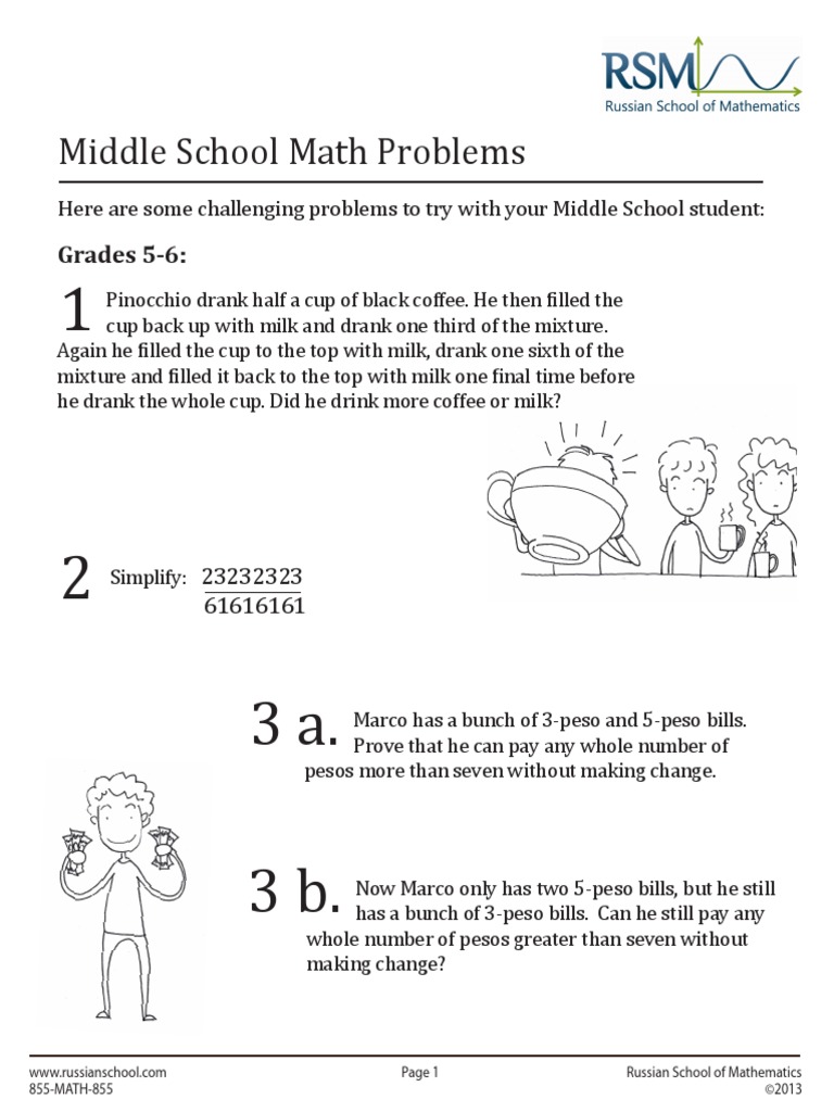Middle School Problems