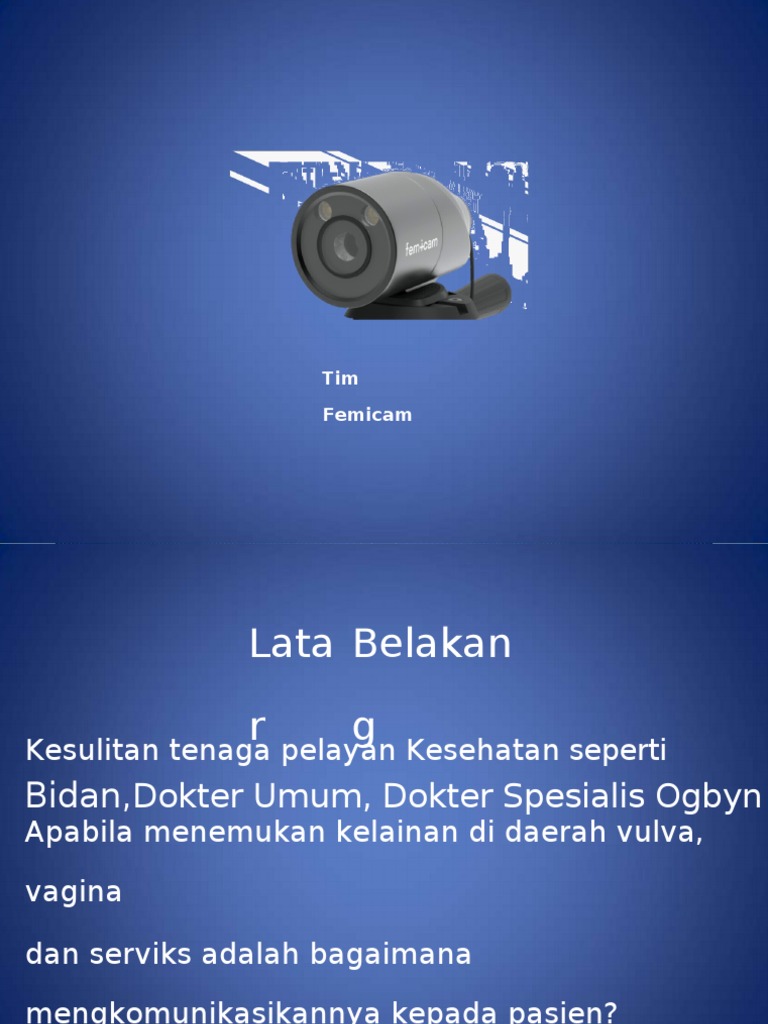 Presentasi Femicam - Buat Bidan | PDF