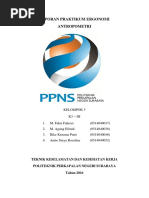 Gambar Dan Tabel Antropometri Tubuh Manu | PDF