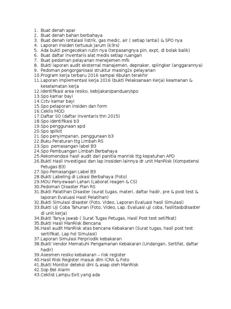 Buat Denah Apar | PDF