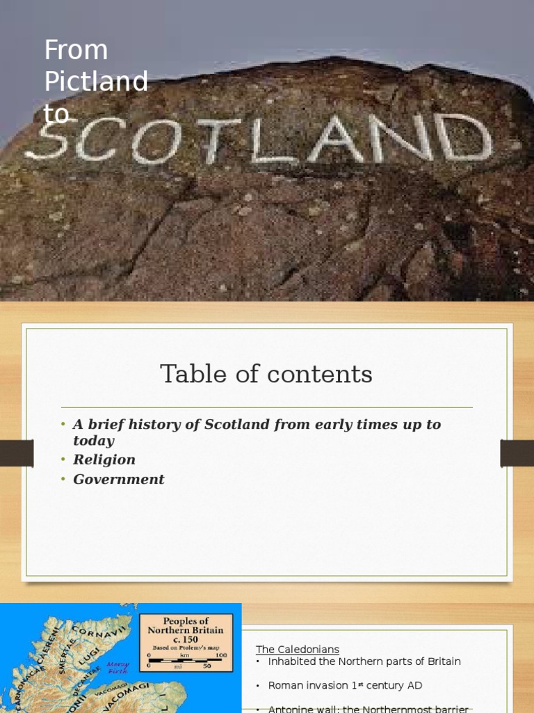 From Pictland To | PDF | Picts | Scotland