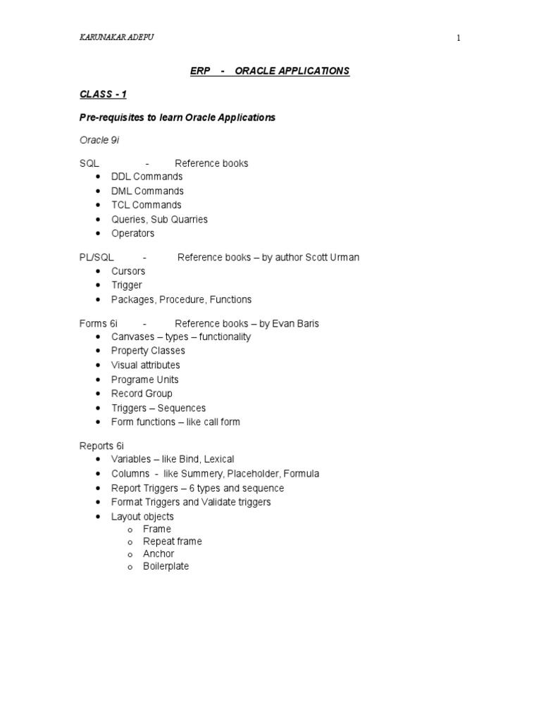 Chandra Class Corporate - Batch | PDF | Parameter (Computer Programming) | Database Schema