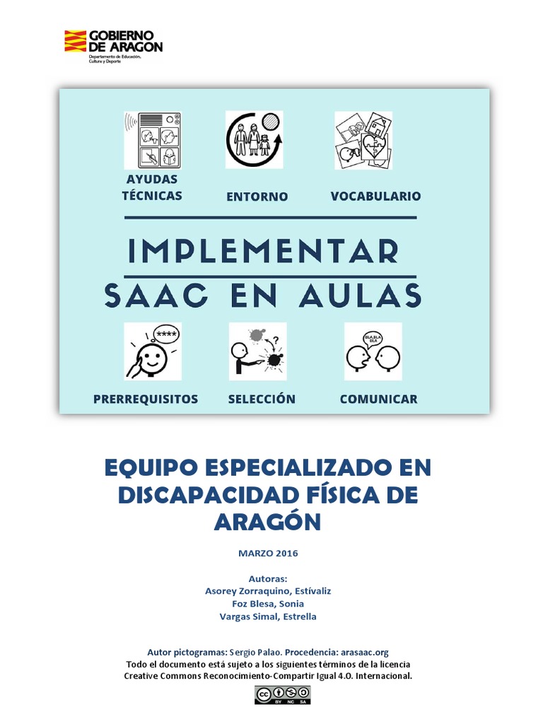 Implementar SAAC en Aula. 2 | PDF | Imagen | Comunicación