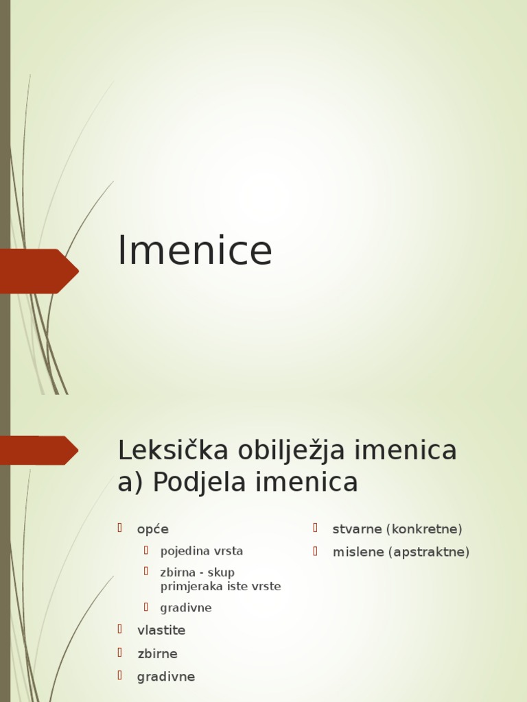 2. IMENICE