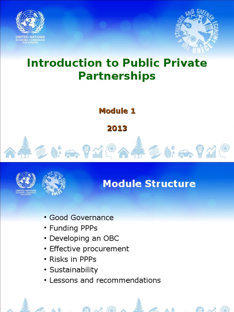 Introduction To PPP | PDF | Public–Private Partnership | Business