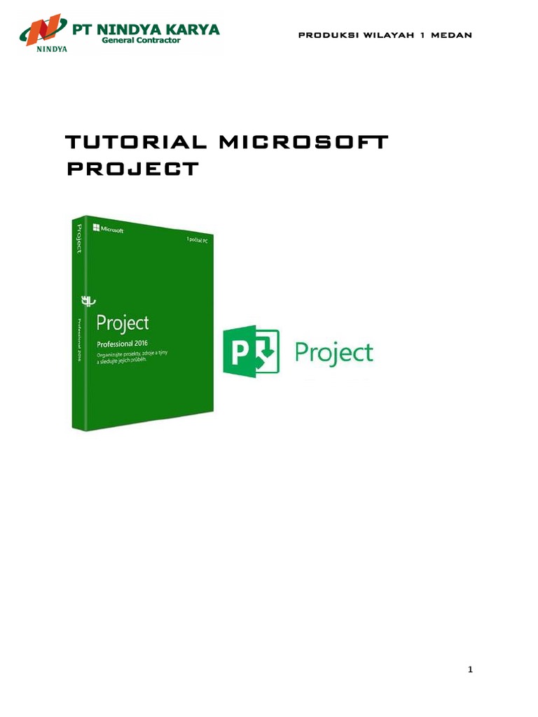 Tutorial Microsoft Project | PDF