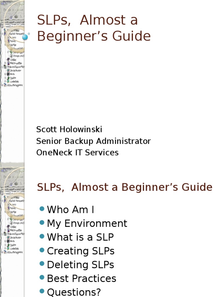 Netbackup SLP | PDF | Backup | Computer Data Storage