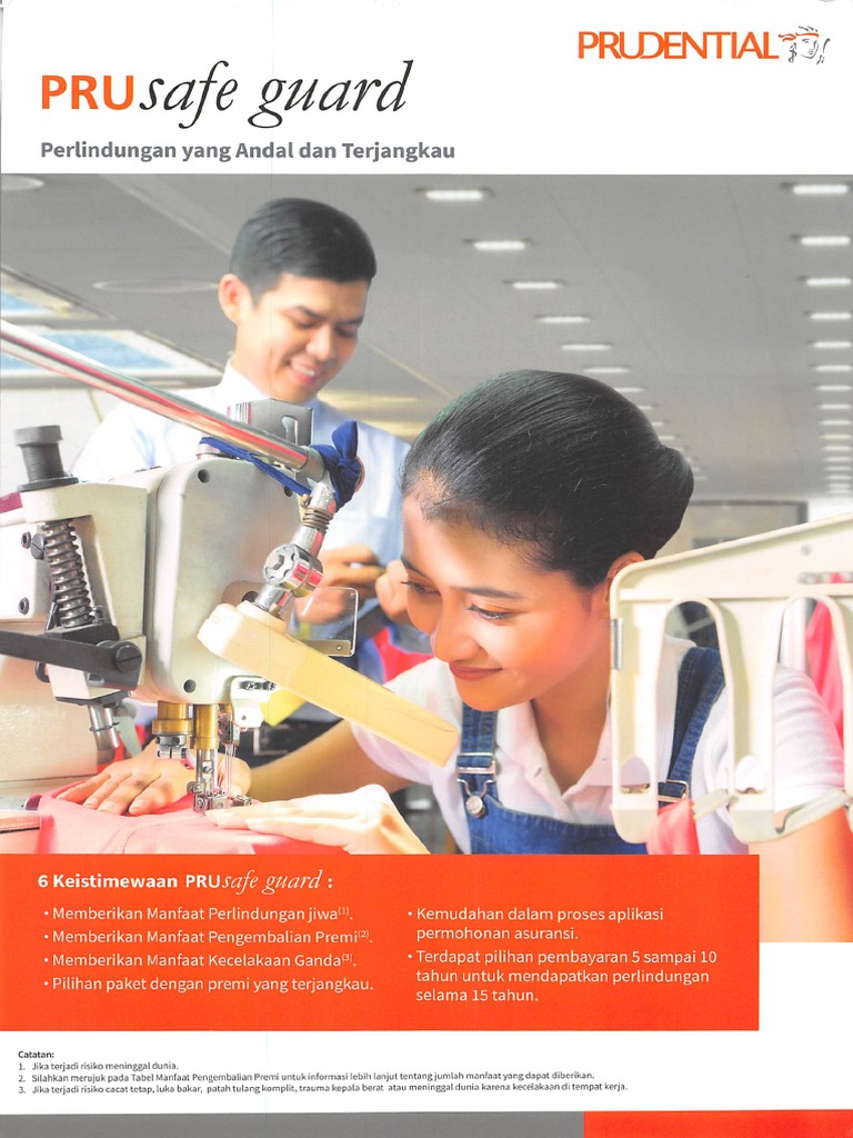 Brosur Pru Safe Guard