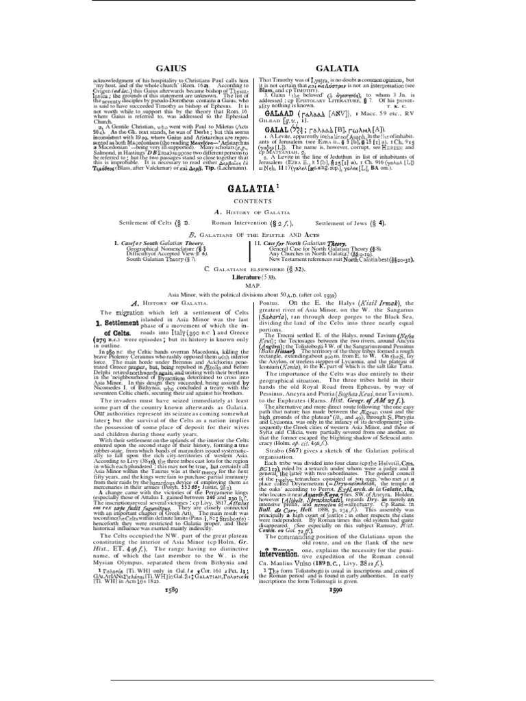 Galatia Gallery | PDF | Epistle To The Galatians | Ancient Europe