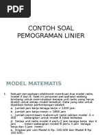 20 Soal dan Kunci Jawaban Program Linear | PDF