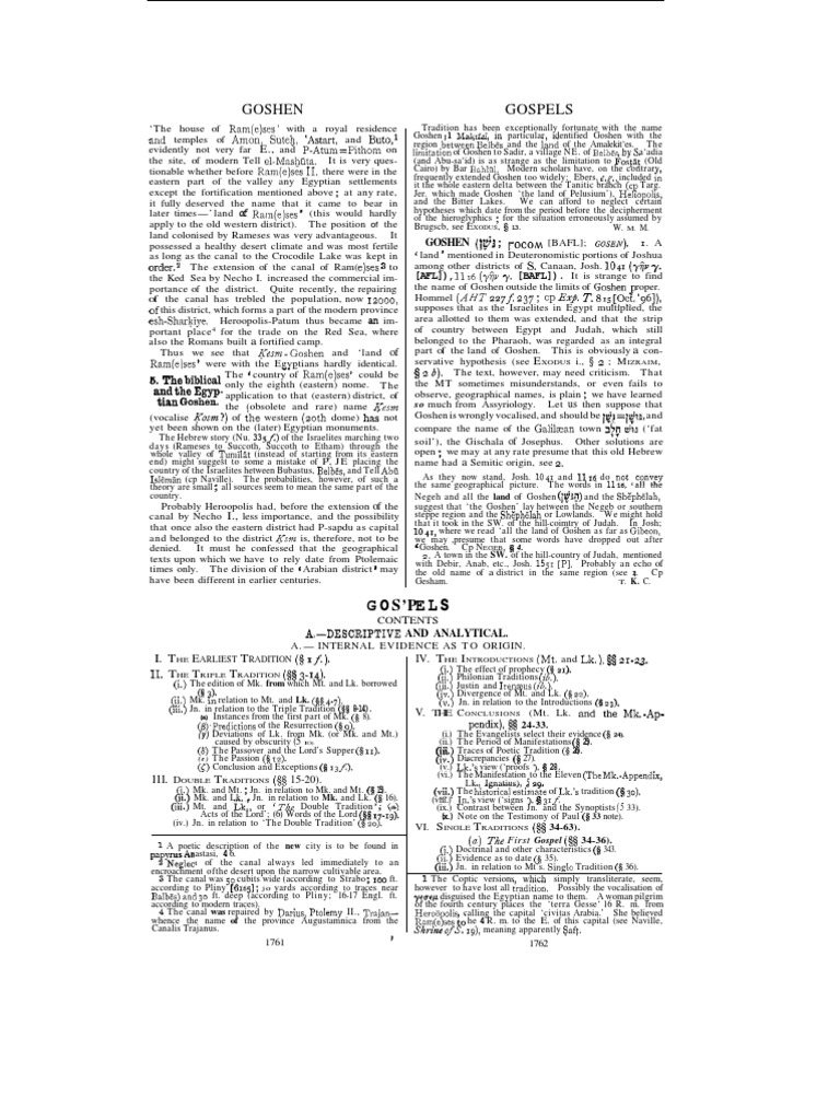 Goshen Gospels: Rocom | PDF | Jesus | Gospels