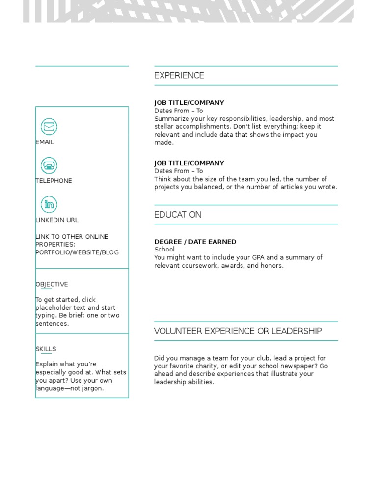 Polished Resume | PDF