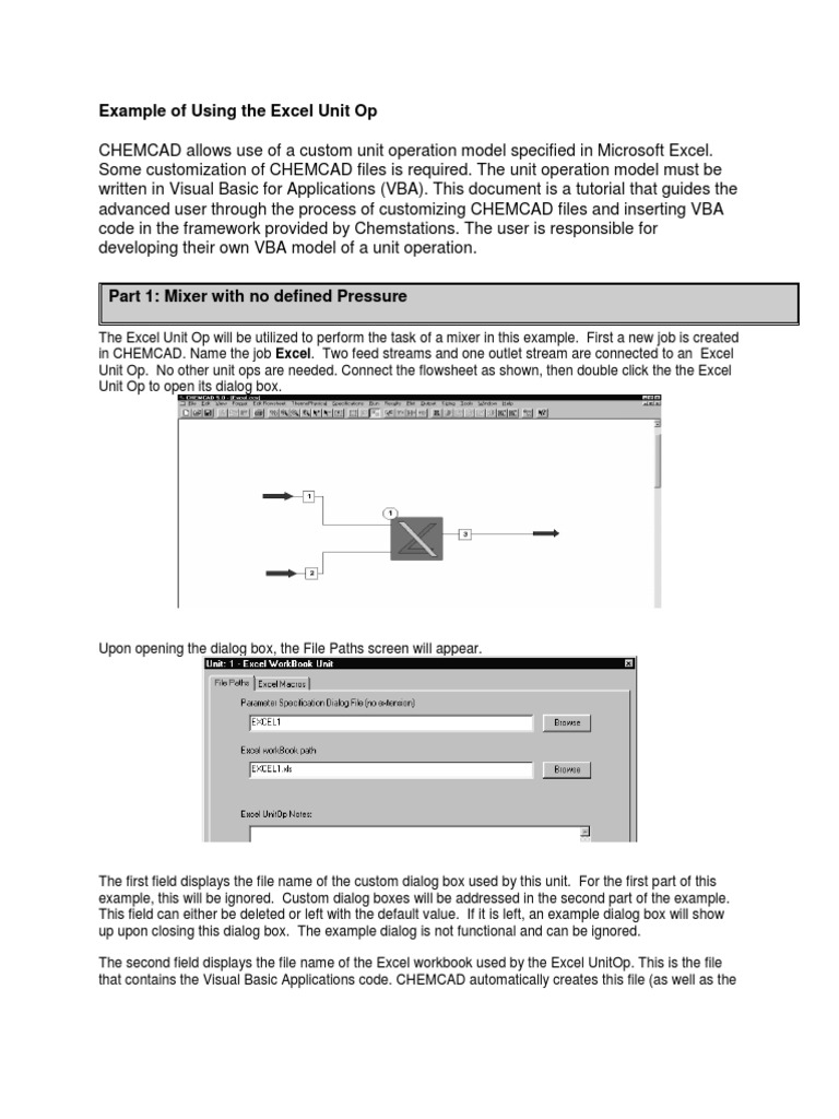 Excel Unit Op Tutorial | PDF | Visual Basic For Applications ...