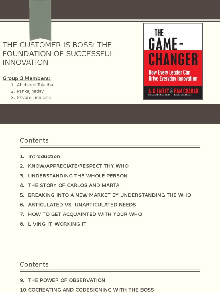 Customer Is Boss | PDF