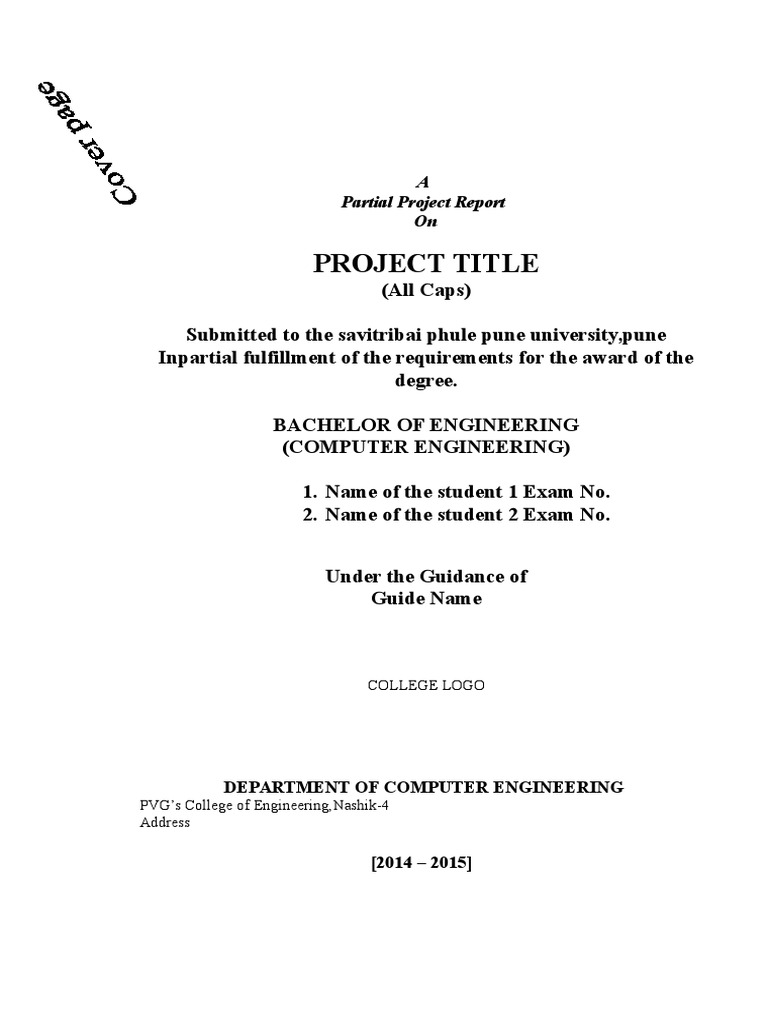 Partial Project Report Format | PDF | Workflow | Times New Roman