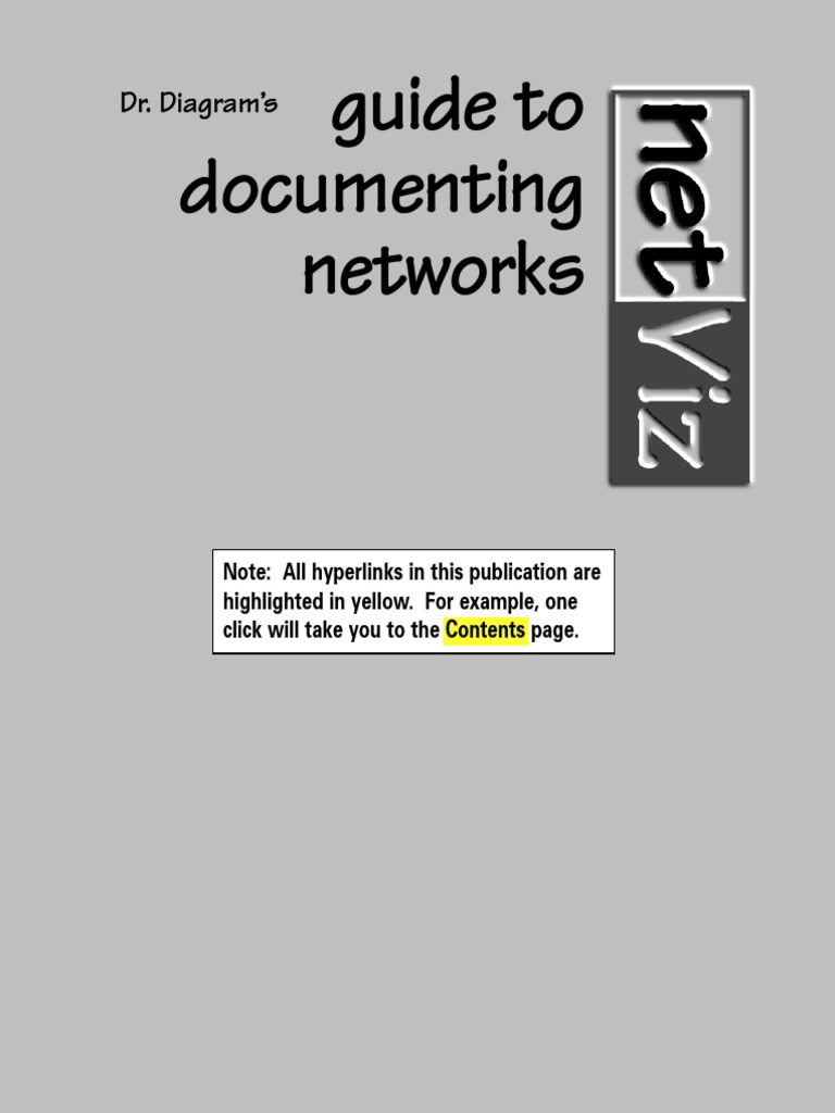 DR Diagram NETVIZ | PDF | Node (Networking) | Local Area Network
