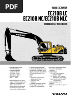 Volvo EC210B Excavator Specifications | PDF | Machines | Mechanical ...