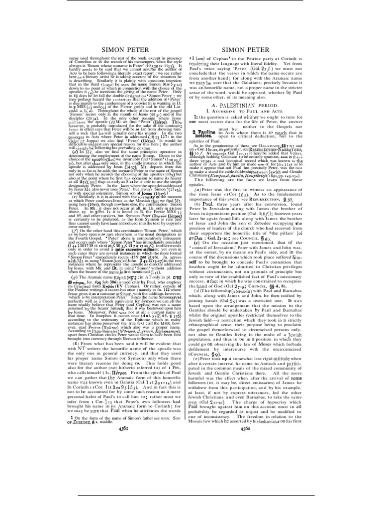 Simon Peter Simri | PDF | Saint Peter | Acts Of The Apostles