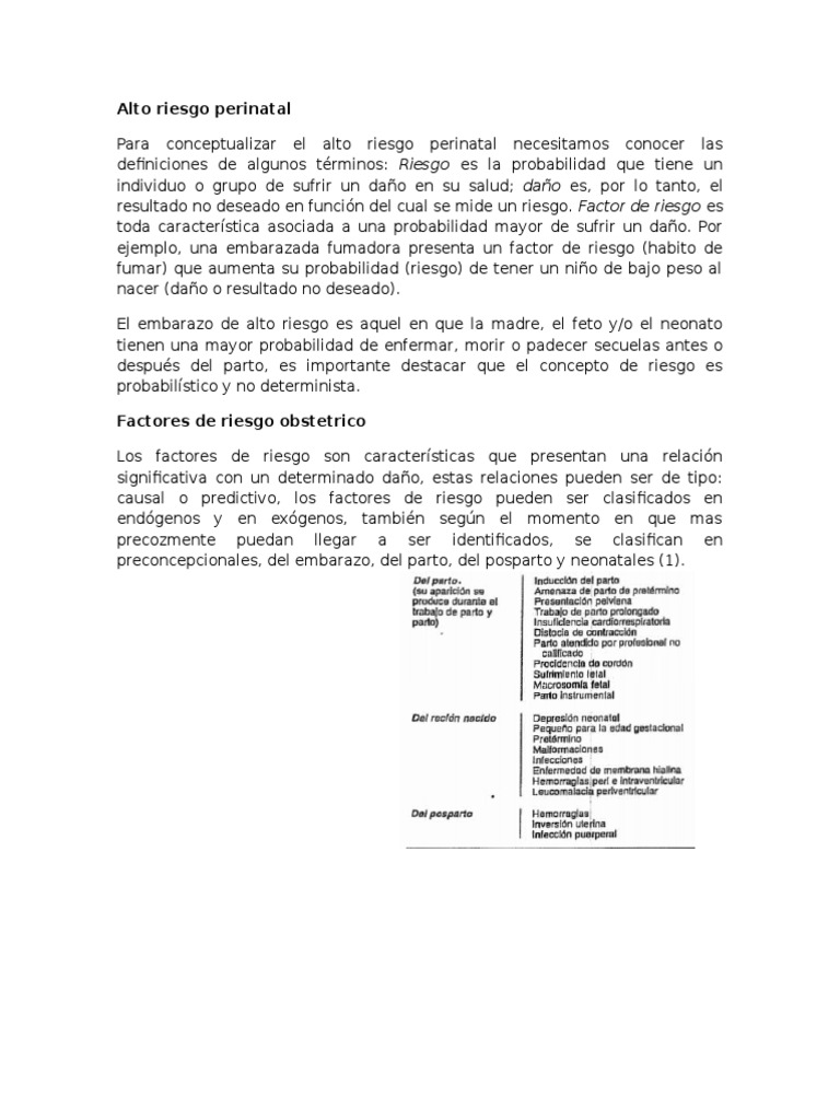 Seminario Historia Clinica Materno Perinatal Peru, CLAP | PDF | Muerte ...