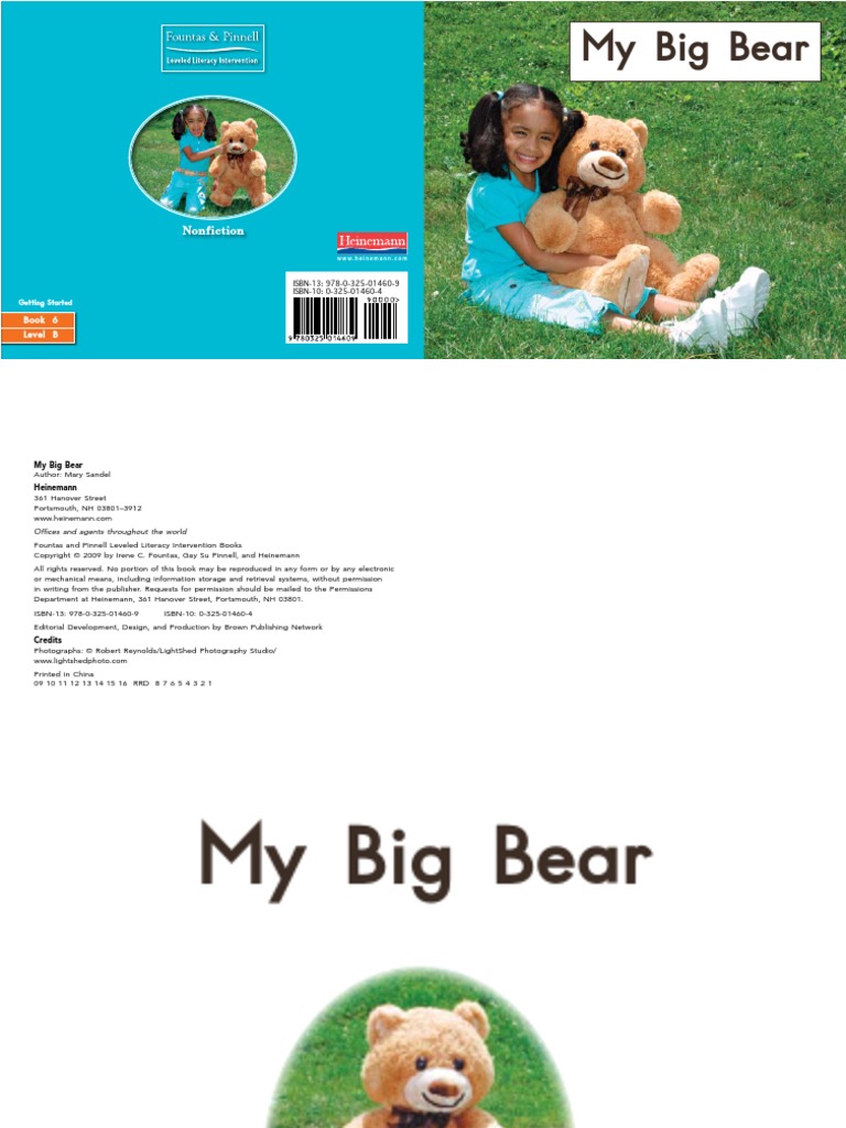 My Big Bear | PDF
