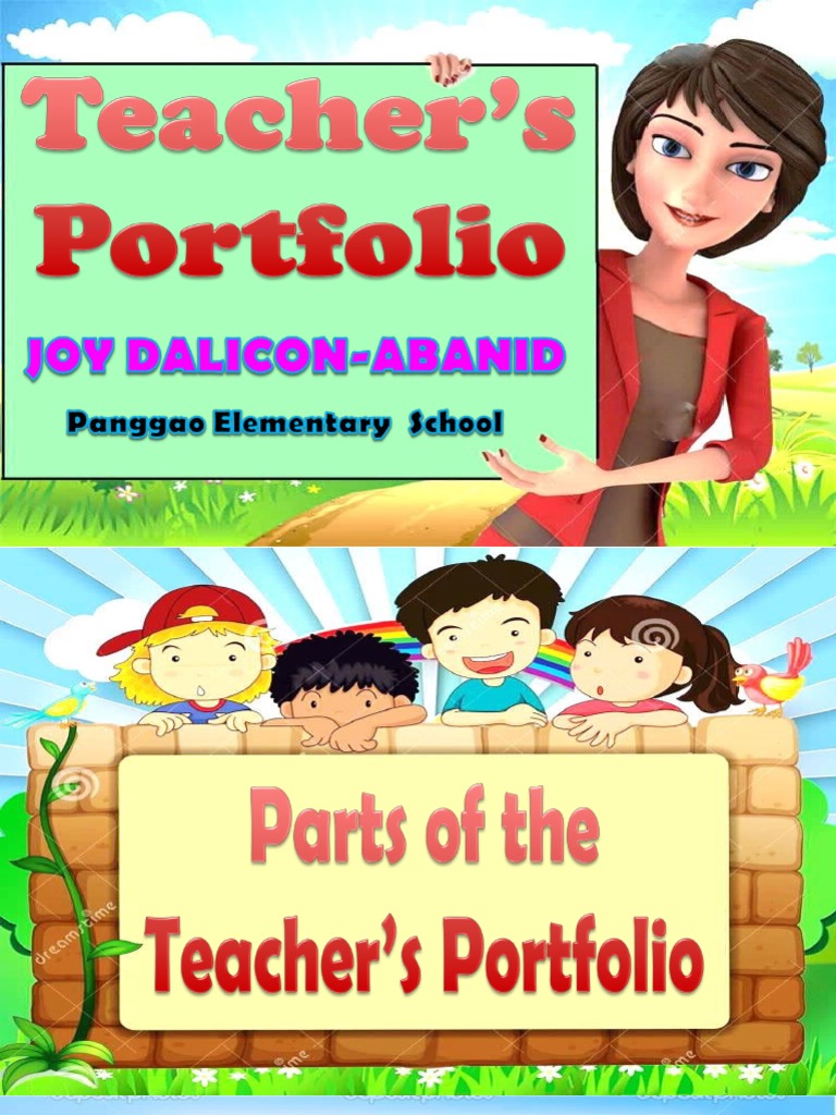 My Portfolio Design | PDF | Lesson Plan | Teachers
