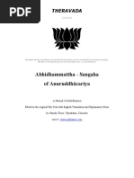 Introduction To Dhammasangani | PDF