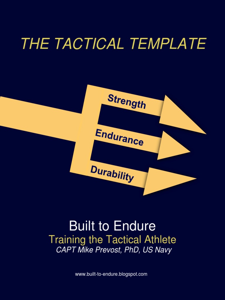 The Tactical Template: Built To Endure | PDF | Kettlebell | Strength ...
